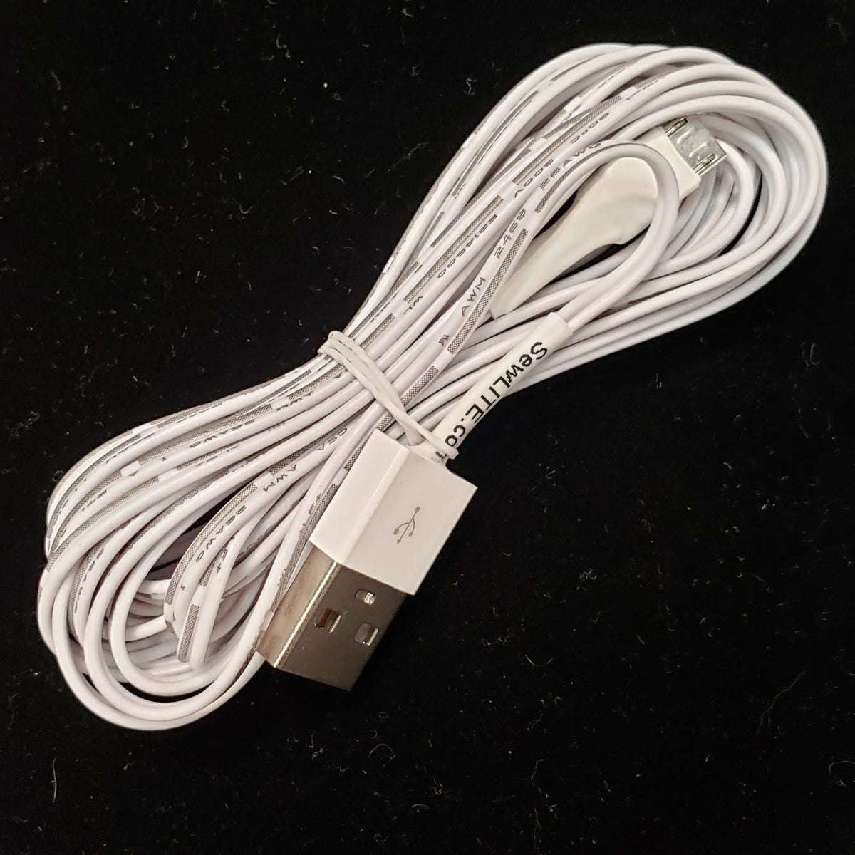 M-C3 Machine™ 10ft 2.4 Amp Micro-USB Power Cable, Extra Long – Lumitask